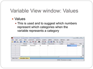 Spss intro for engineering | PPT | Technology & Computing