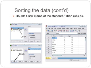 Spss intro for engineering | PPT | Technology & Computing