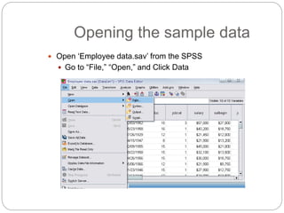 Spss intro for engineering | PPT | Technology & Computing