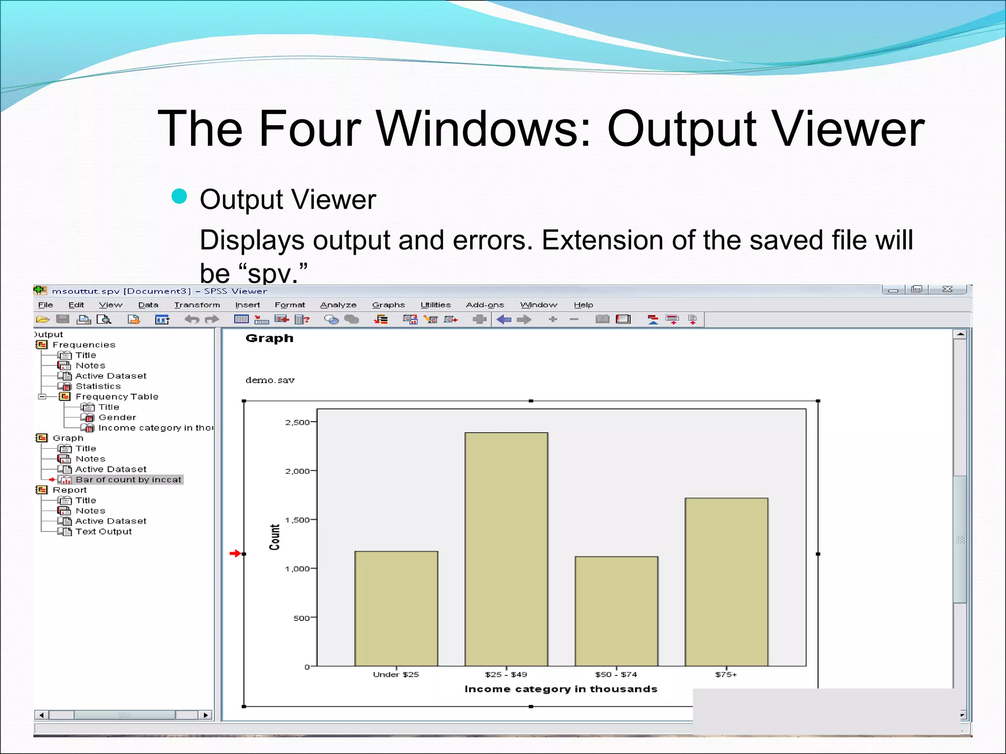 Spss Lecture Notes Ppt