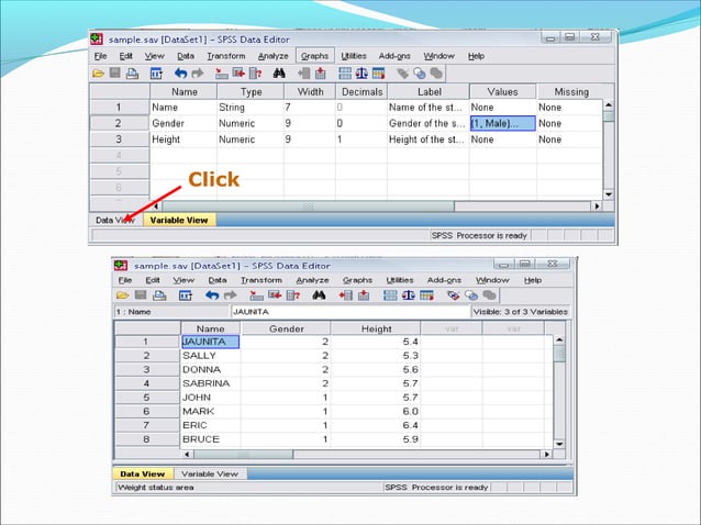 Spss Lecture Notes Ppt Technology And Computing