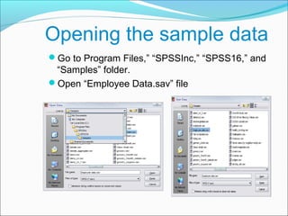 Spss lecture notes | PPT