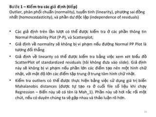 Spss lesson 5.3 Tương quan hồi quy (hồi quy tuyến tính đa biến) | PPT