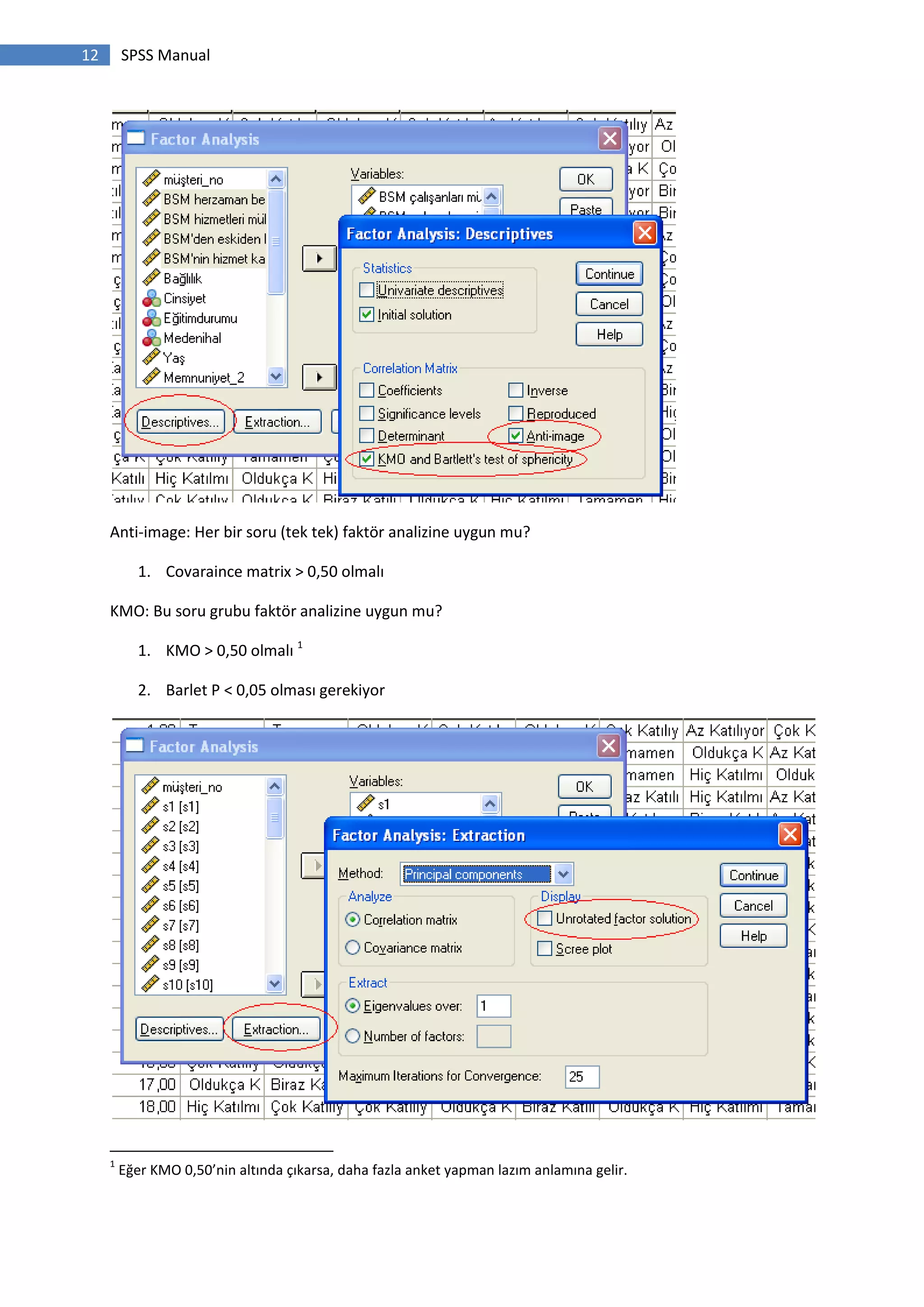 SPSS Manual (Turkish) | PDF