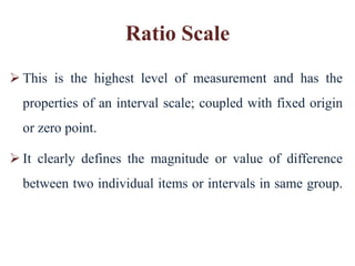 Spss measurement scales | PPT