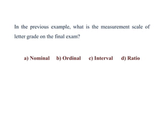 Spss measurement scales | PPT