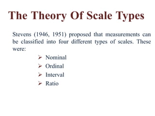 Spss measurement scales | PPT