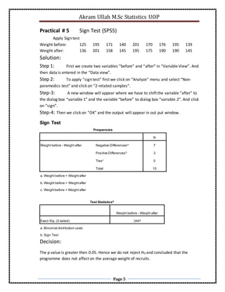 Spss & minitab | DOCX