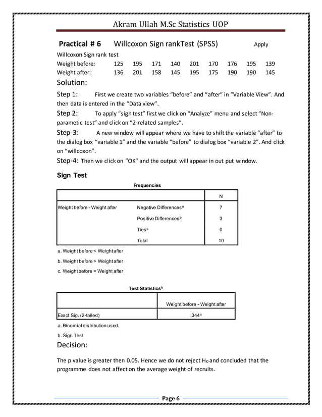 Spss & minitab | PDF