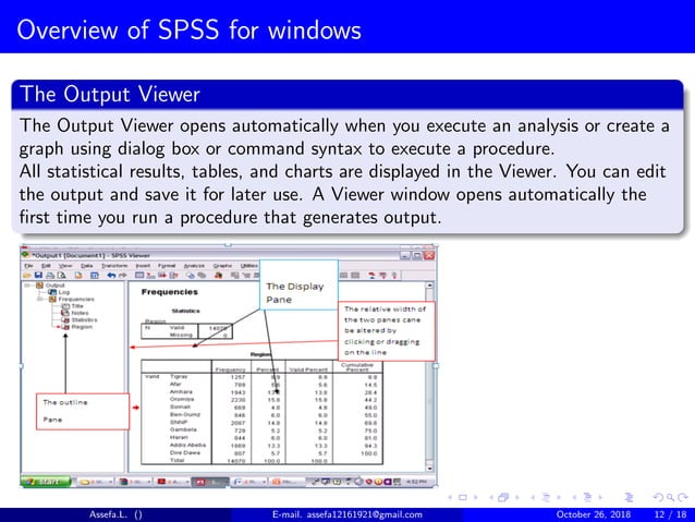 spss presentation.pdf | Operating Systems | Computer Software and Applications
