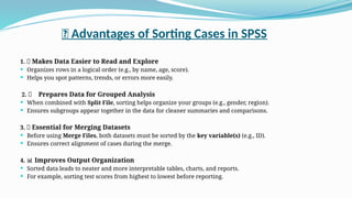 spss presentation complete ( basic intro ) | PPTX