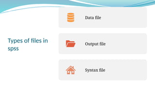 spss presentation complete ( basic intro ) | PPTX