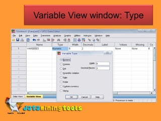 SPSS: Quick Look | PPTX | Technology & Computing