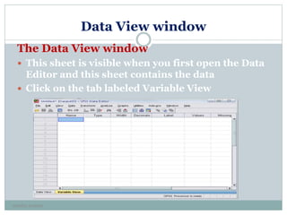 Spss & rsm copy | PPT