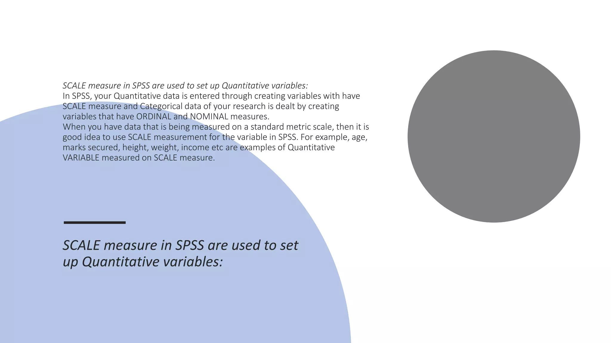 SPSS skills- Qualitative vs. Quantitative Research using SPSS | PPTX