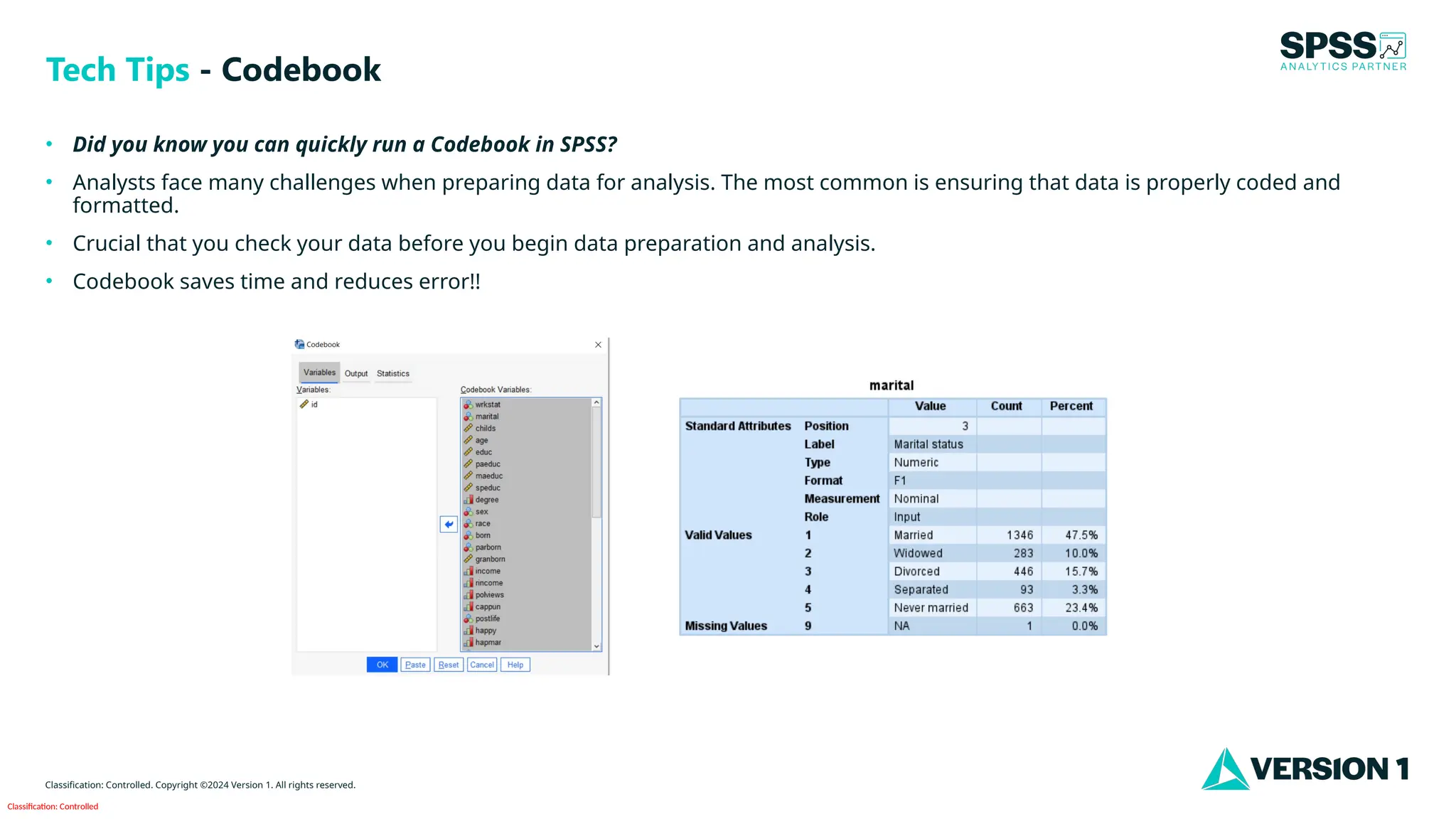 SPSS Statistics - Running a Codebook.pptx