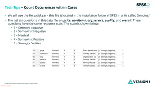 SPSS Statistics - Count Occurrences within Cases.pptx