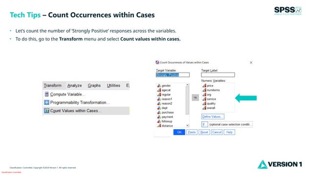 SPSS Statistics - Count Occurrences within Cases.pptx