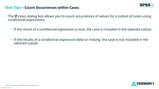 SPSS Statistics - Count Occurrences within Cases.pptx