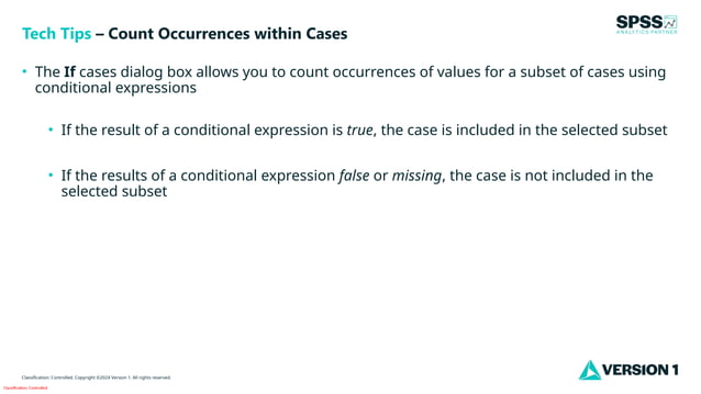 SPSS Statistics - Count Occurrences within Cases.pptx