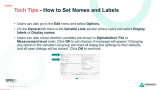 SPSS Statistics - Setting Values and Labels in IBM SPSS Statistics.pptx