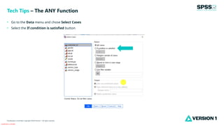 SPSS Statistics - The ANY function .pptx