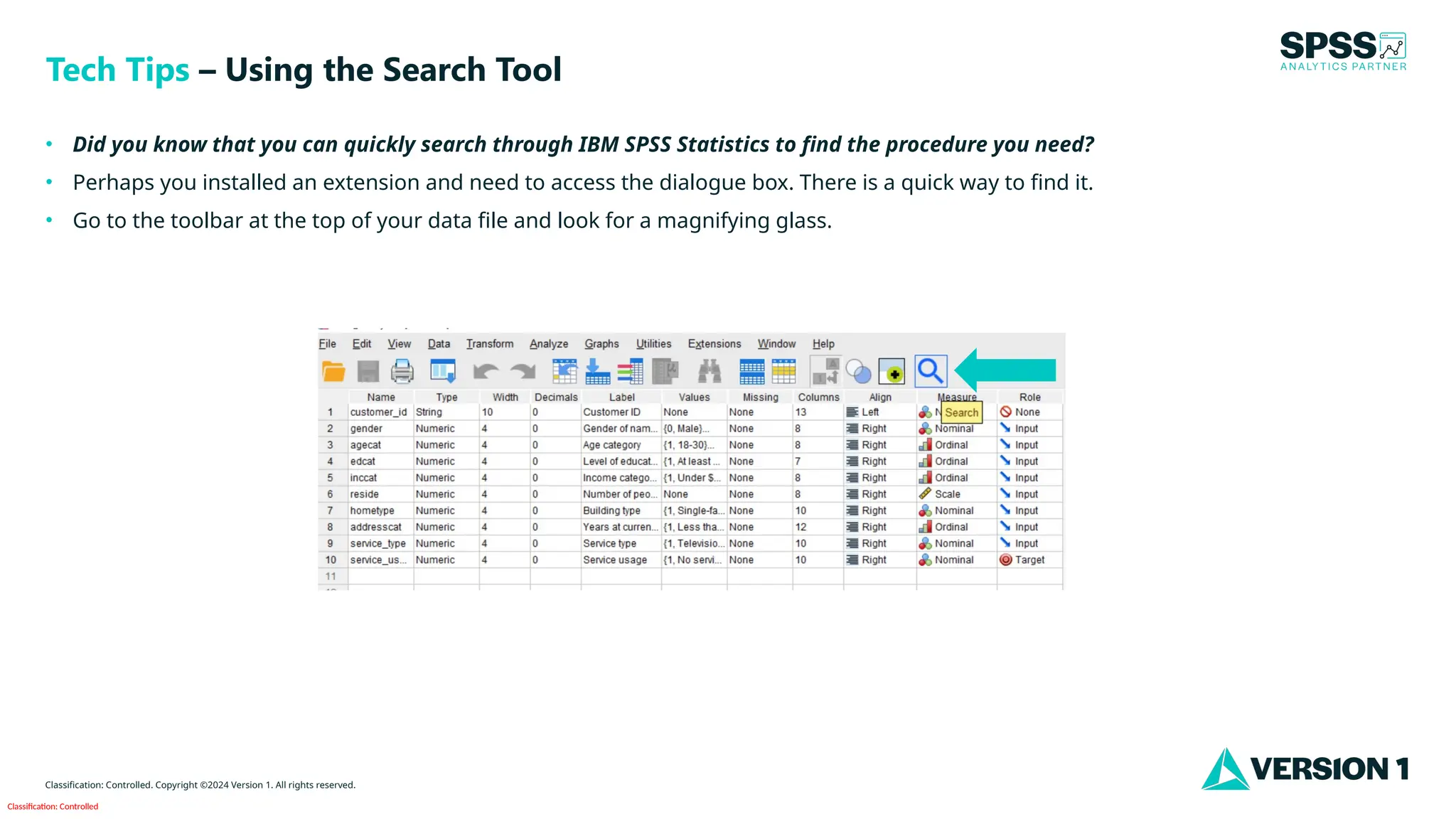 SPSS Statistics - Using the Search Tool in IBM SPSS Statistics.pptx