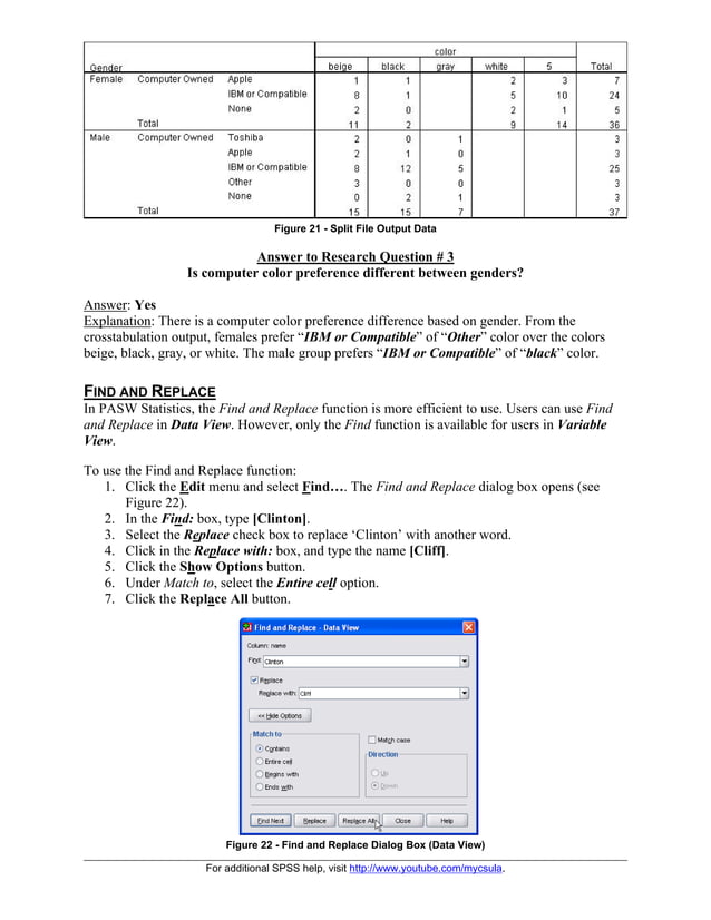 Spss student outline course | PDF | Computing | Technology & Computing