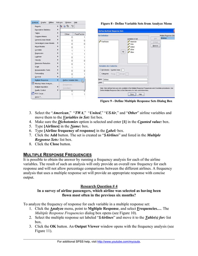 Spss student outline course | PDF | Computing | Technology & Computing
