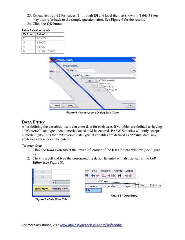 Spss student outline course | PDF | Computing | Technology & Computing