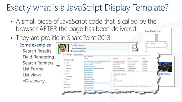 SPSSTHLM - Using JSLink and Display Templates for ITPros | PPT
