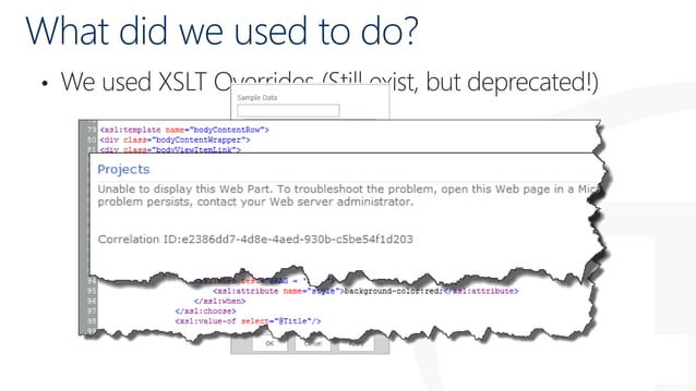 SPSSTHLM - Using JSLink and Display Templates for ITPros | PPT