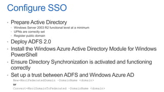 SharePoint 2013 Hybrid Deployment: End-to-end configuration process | PPT