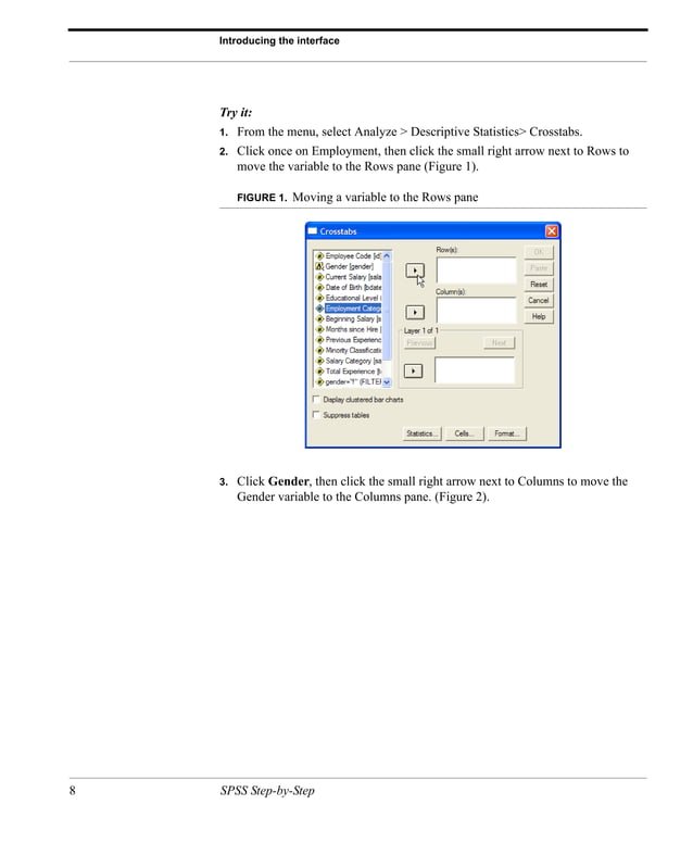 Spss tutorial 1 | PDF