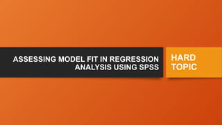SPSS Basics for beginners. A guide to all the beginners out there. | PPTX