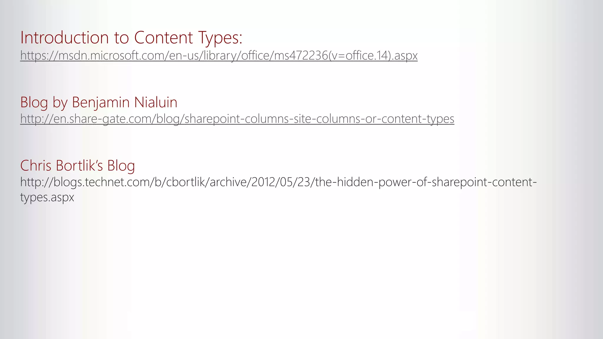 Custom User Interface Creation with Content Types in Sharepoint 2013 ...