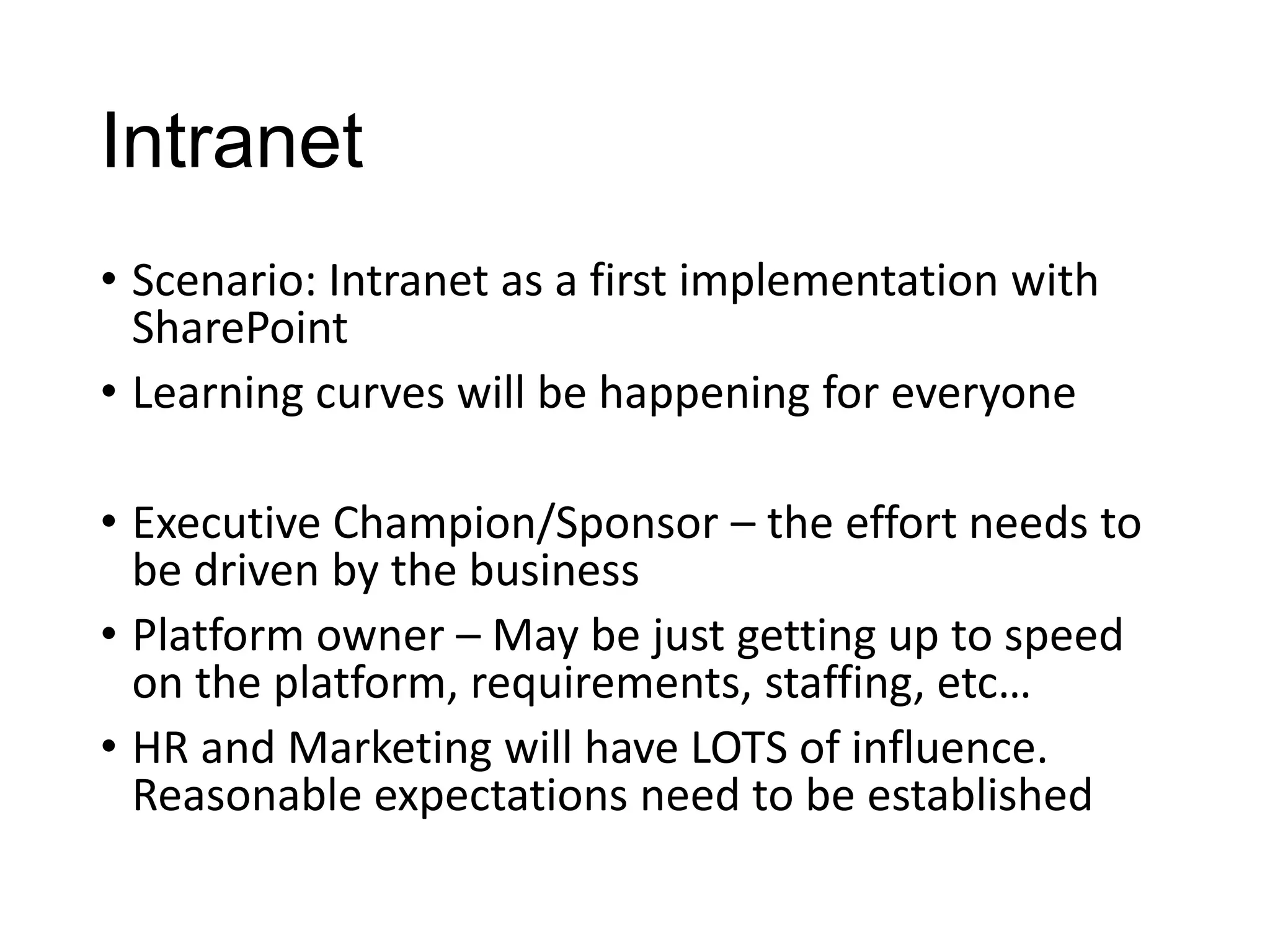 Understanding SharePoint Roles | PPTX