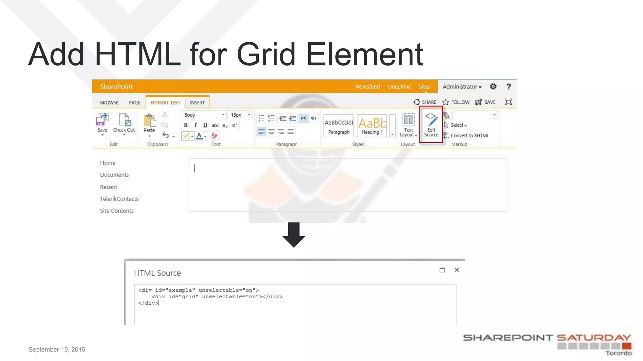 Using Telerik Kendo UI in Office 365 | PPTX