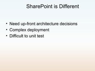 Lean-Agile SharePoint Development | PPT