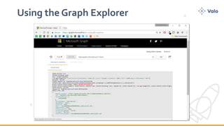 SPS Utah - Everything your need to know about the Microsoft Graph as a ...