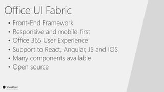 SharePoint Saturday Zurich 2017 - SharePoint Framework the new ...