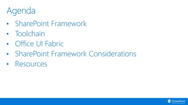 SharePoint Saturday Zurich 2017 - SharePoint Framework the new ...