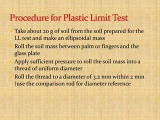 Standard Penetration Test & Liquid Limit,Plasticity Limit | PPTX