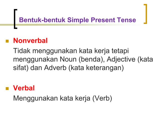 Simple Present Tense | PPTX