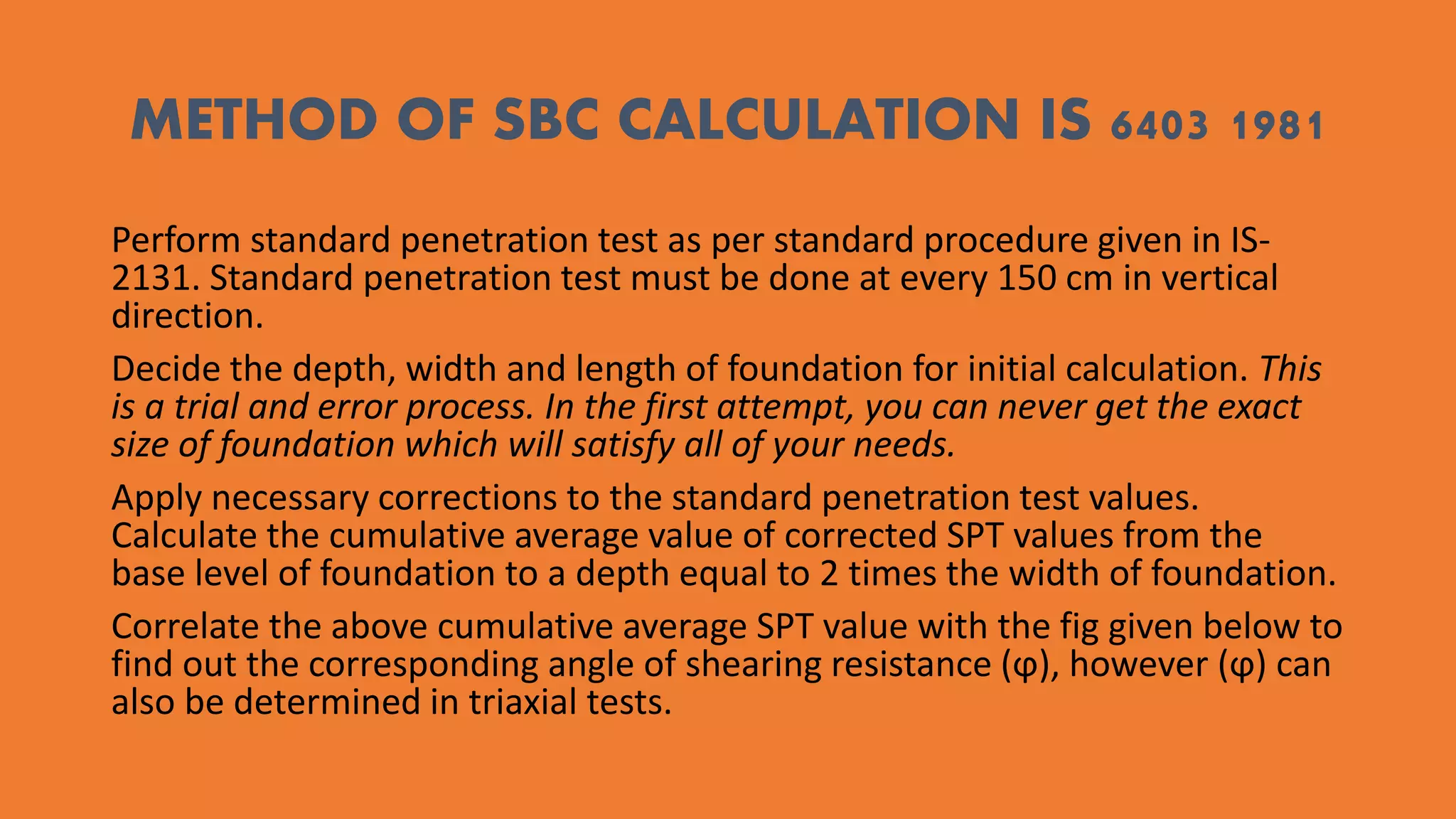 Standard Penetration Test for soils | PPTX