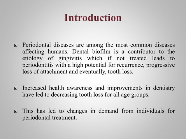 Supportive Periodontal Therapy | PPTX