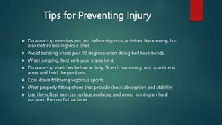 sports physical therapies for athletes and players | PPTX