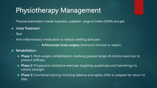 sports physical therapies for athletes and players | PPTX