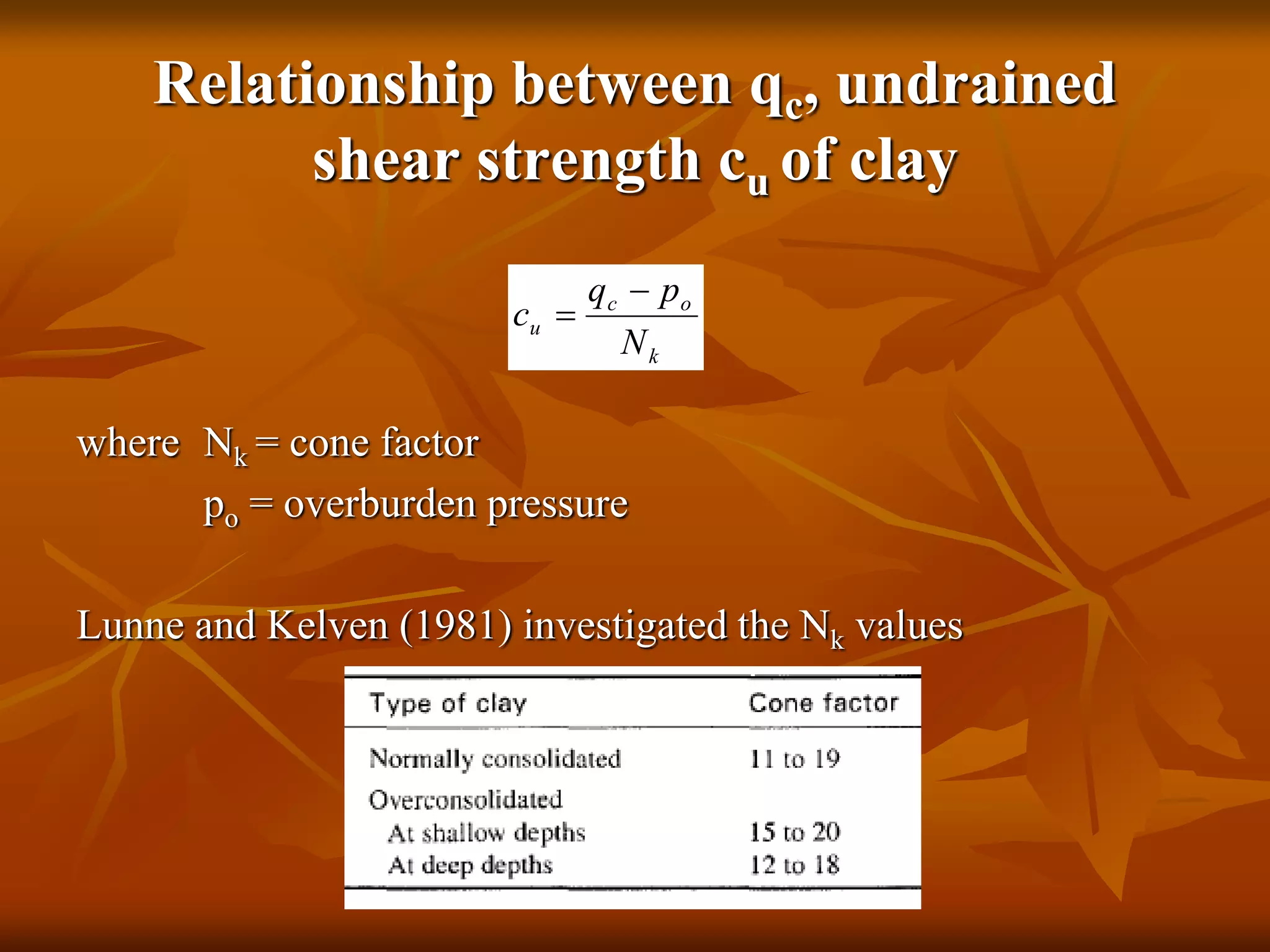 SPT CORRELATIONS.ppt