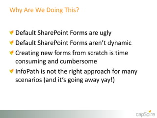 Using jQuery to Maximize Form Usability | PPTX